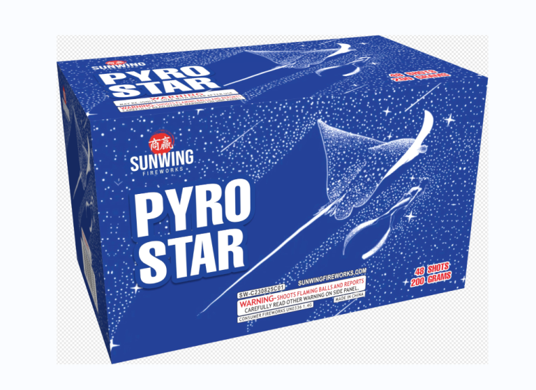 Pyro Star 48 Shots | Lady Fireworks